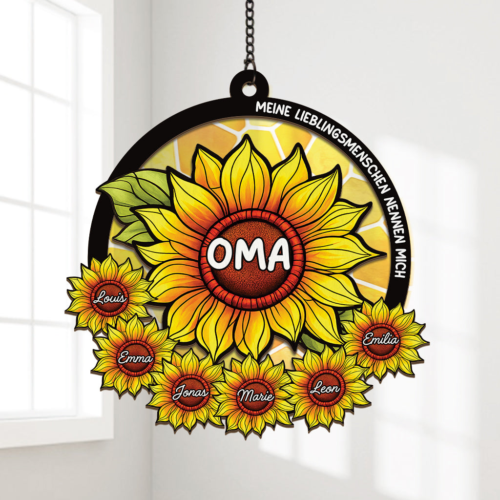 Meine Lieblingsmenschen Nennen Mich Oma - Personalisiertes Geschenk ...
